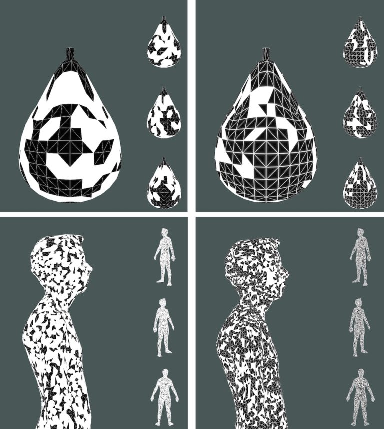 Colouring graphs for a wireframe shader - Metail Tech